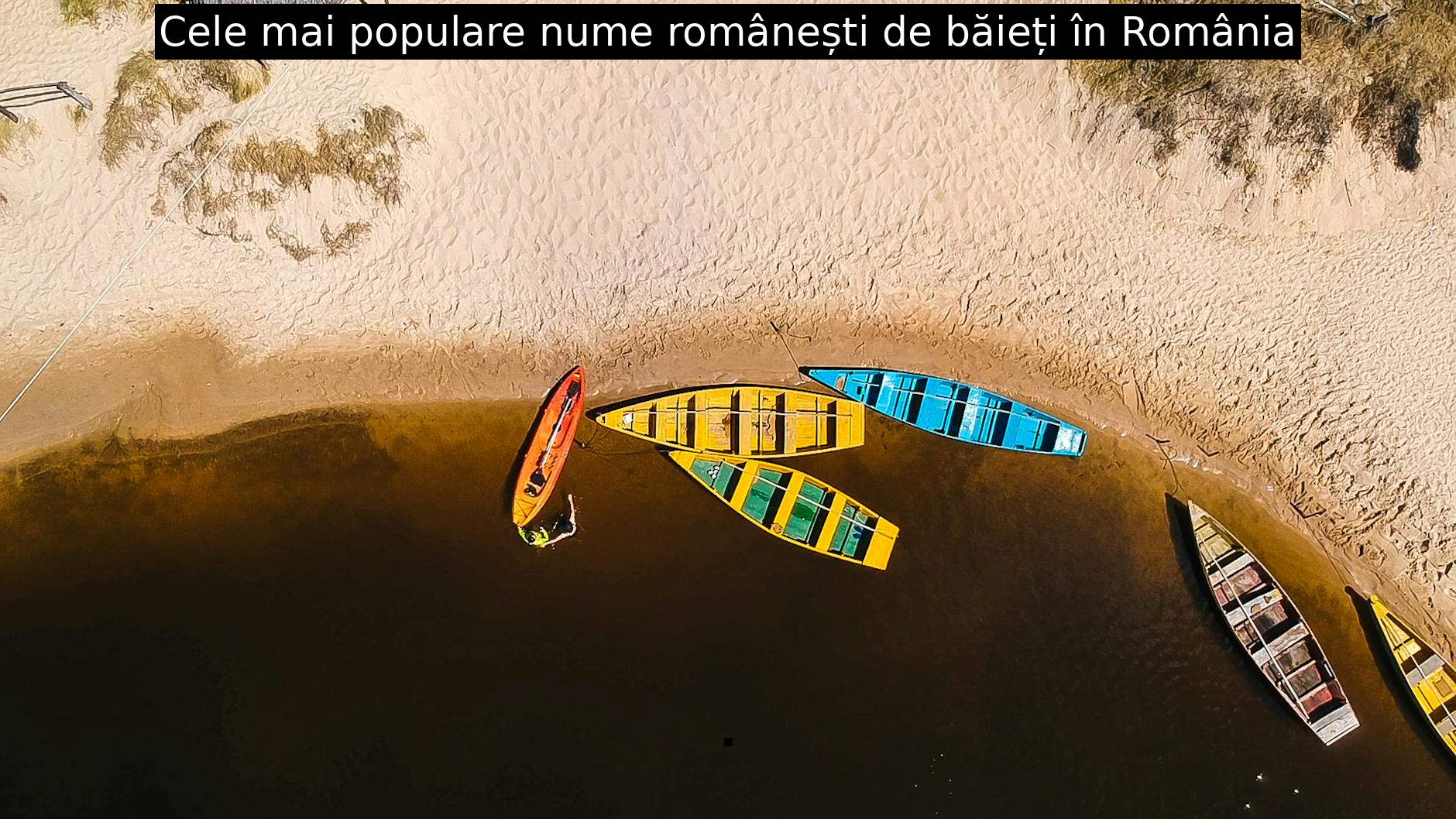 Cele mai populare nume românești de băieți în România - TOP 15
