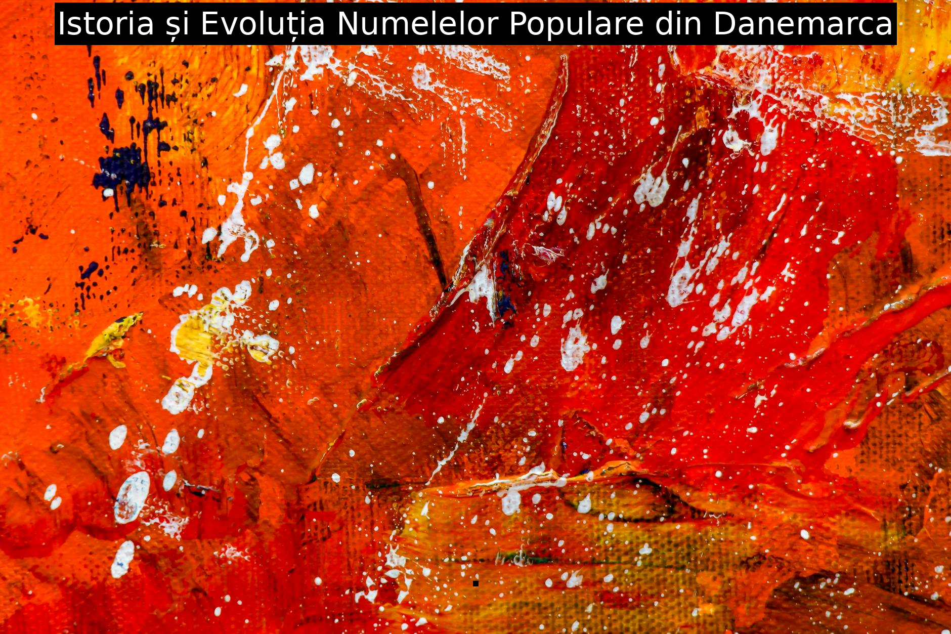 Istoria și Evoluția Numelelor Populare din Danemarca - TOP 15
