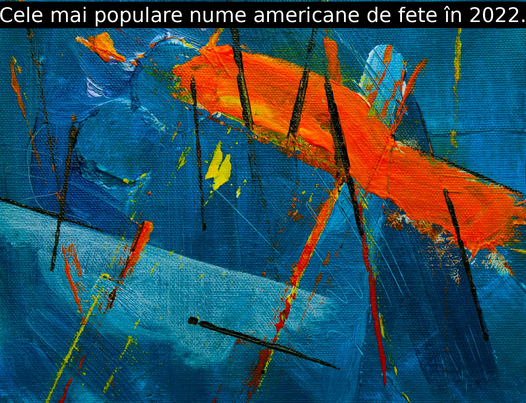 Cele mai populare nume americane de fete în 2022. - TOP 15